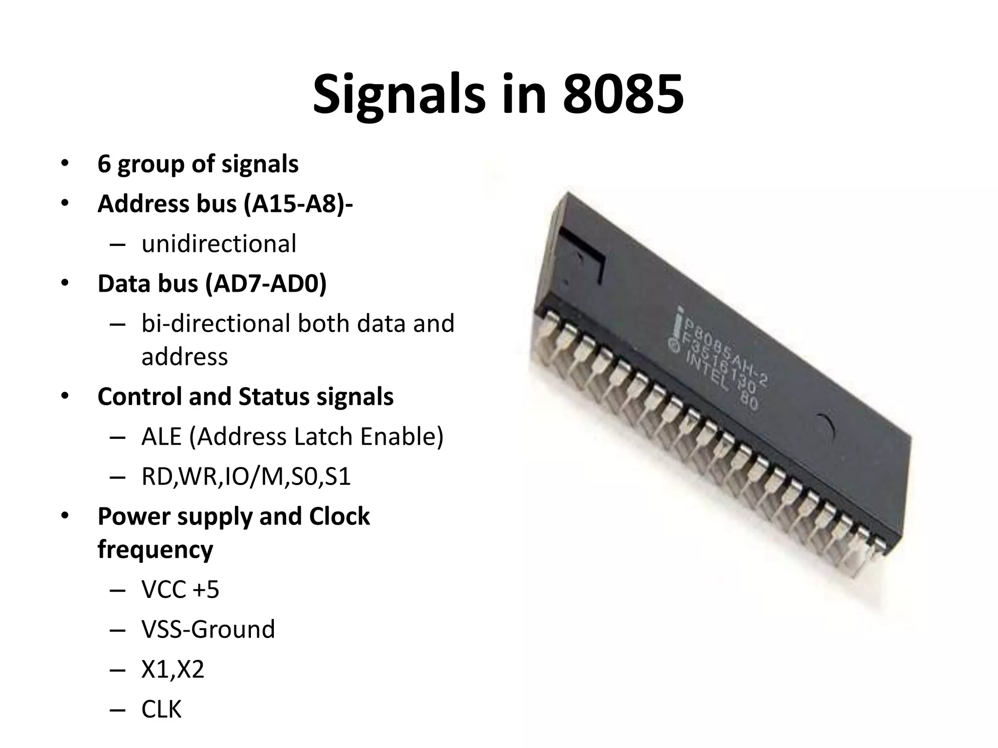 MECHATRONICS-UNIT 2-8085 MICROPROCESSOR AND 8051 MICROCONTROLLER .pptx