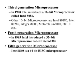 MECHATRONICS-UNIT 2-8085 MICROPROCESSOR AND 8051 MICROCONTROLLER .pptx