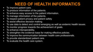 Babithas Notes on unit-2 Health/Nursing Informatics Technology | PPTX