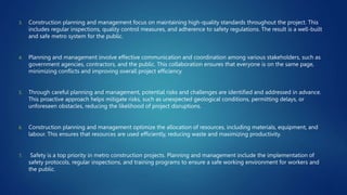 traffic management system in metro in details | PPTX