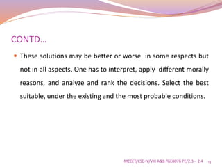 UNIT 2.pptx professional ethics engineering | PPTX