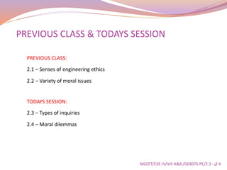 Unit 2 Pptx Professional Ethics Engineering Pptx