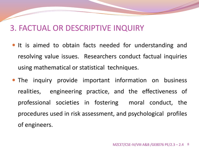 UNIT 2.pptx professional ethics engineering | PPTX | Educational Assessment | Education