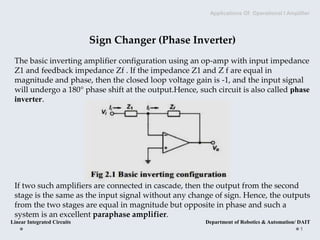 Unit 2.pptx of Linear INTEGRATED CIRCUITS | PPTX