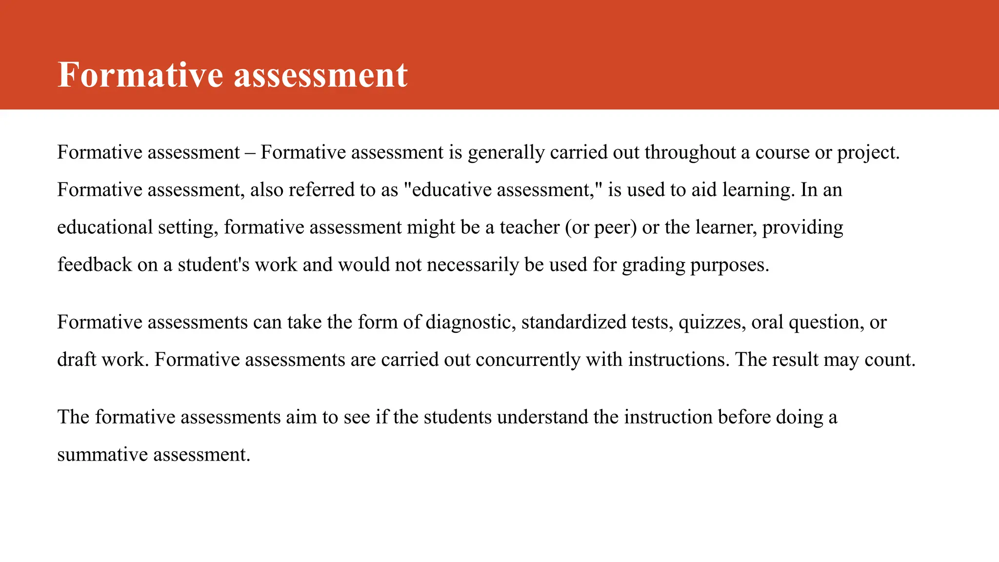 Unit 2. classification of Assessment.pptx