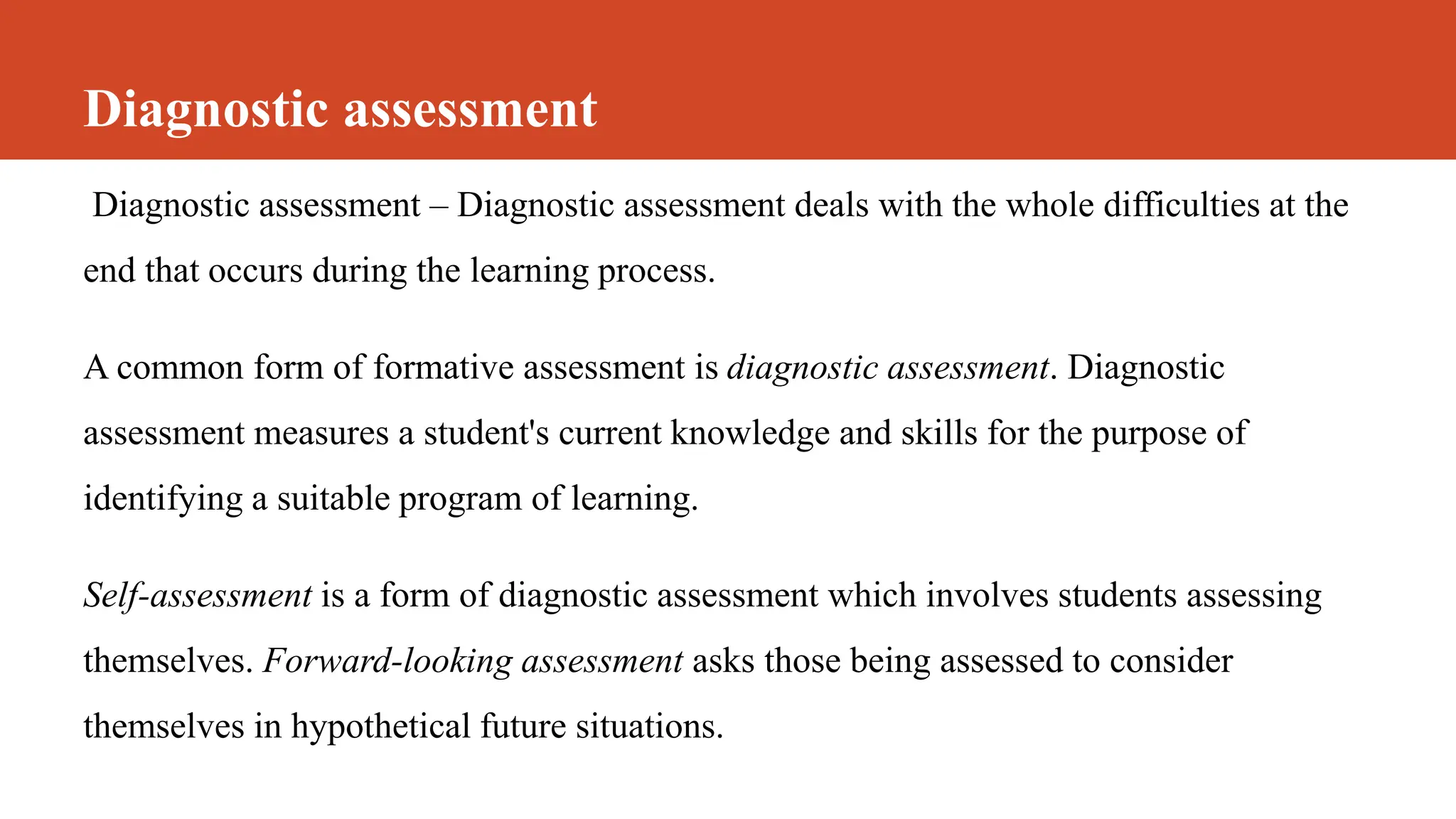 Unit 2. classification of Assessment.pptx
