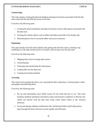 the process of transforming data into in | PDF