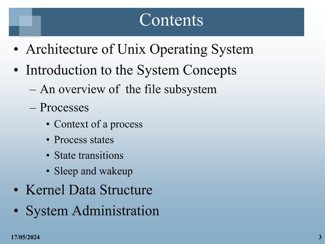 Unit 2.1 Introduction to Kernel.ppt (Kernel Services and Architecture) | PPT