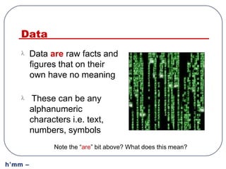 Unit 2. Data, Knowledge, Information.pptx