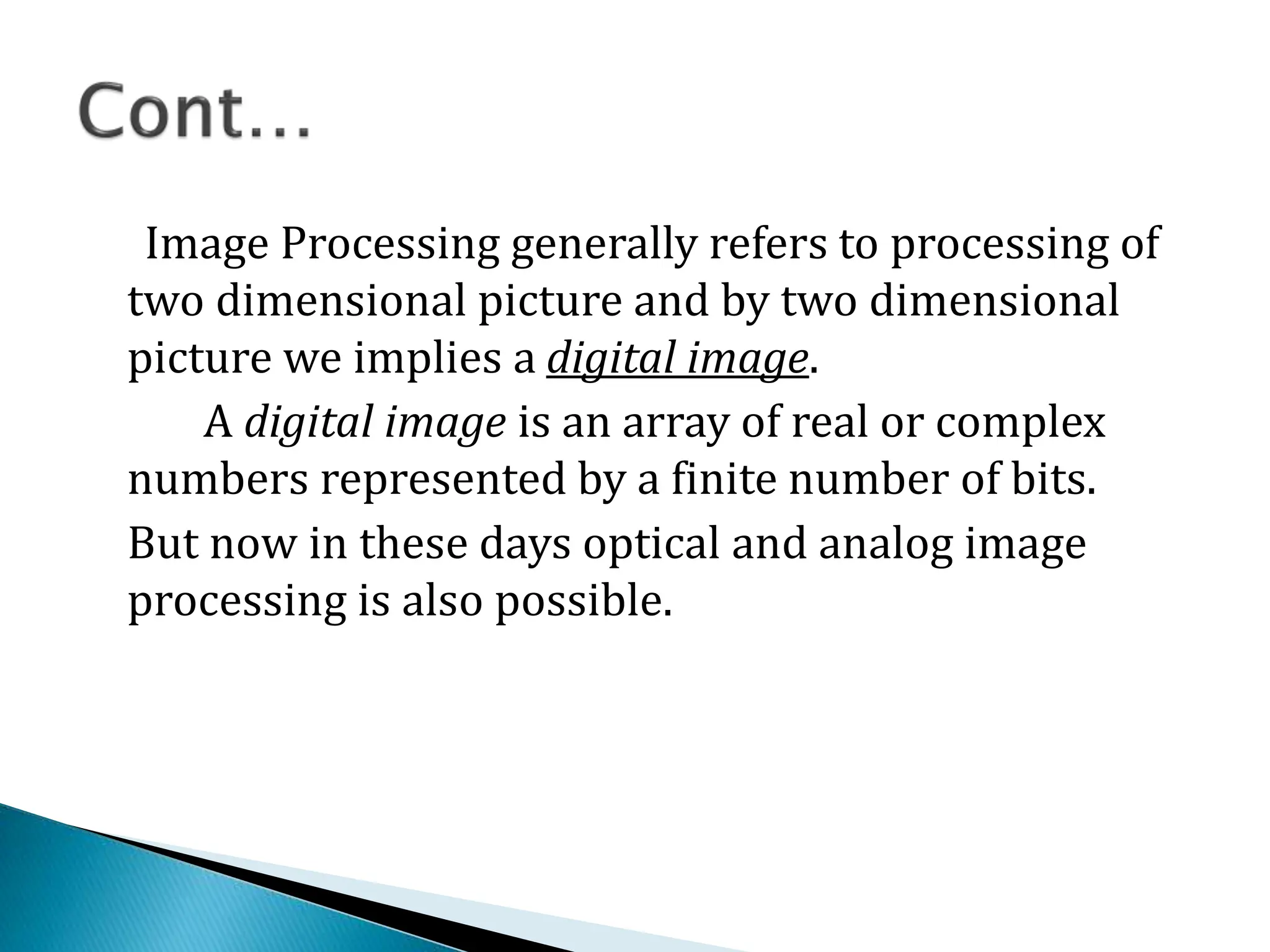 introduction to image processing unit 2. | PPTX | Photo Editing Software | Computer Software and ...