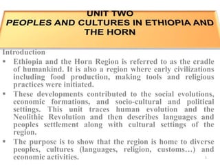 History of ethiopia and horn of African; | PPT