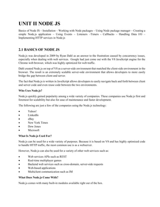 unit 2 of Full stack web development subject | PDF