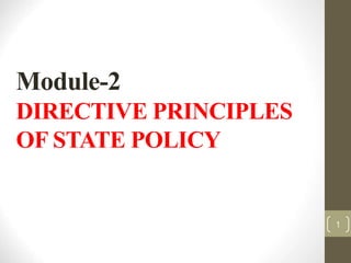 Understand state directive principles and fundamental duties. | PPT