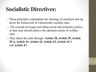 Understand state directive principles and fundamental duties. | PPT