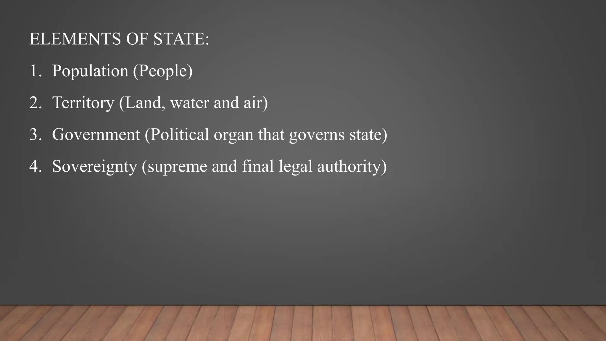 Individual and State - Understanding Political Structures | PPTX