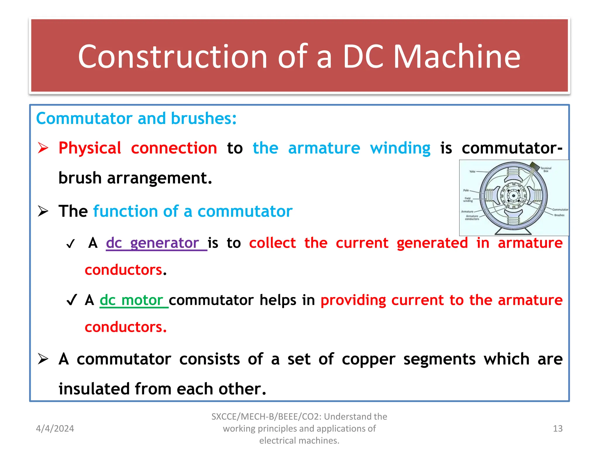 Construction, working principle and types of DC generator – motor ...