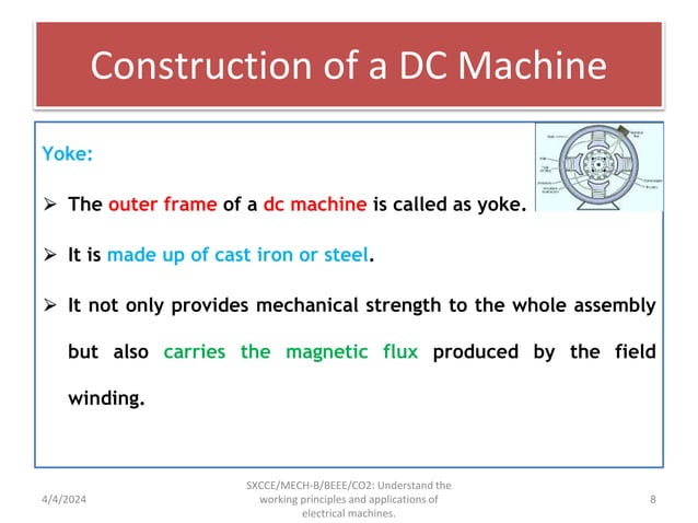 Construction, working principle and types of DC generator – motor ...