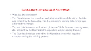 Self Play Networks and Generative Artificial Networks | PPTX