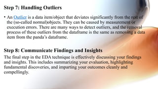 Unit2.pptx Statistical Interference and Exploratory Data Analysis | PPTX