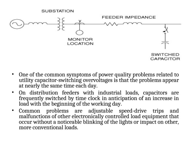 Over voltages due to switching transients - resistance switching and the equivalent circuit for ...