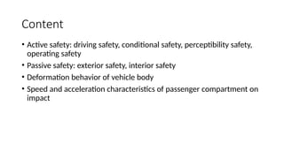 Unit 2.pptx safety concepts inside automobile | PPT