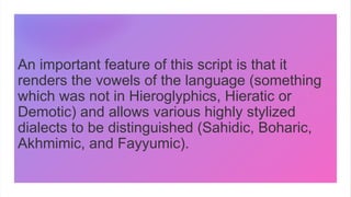 UNIT 2 & 3 EGYPTIAN LITERATURE ADN ARABIAN LITERAURE | PPT