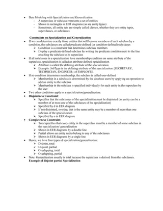 DATABASE DESIGNS ER DIAGRAMS REATIONA; ALGEBRA | PDF