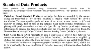 Unit - 2 Data Products and Image Analysis | PPTX