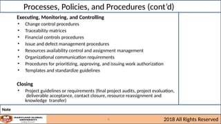 The Environment in Which Projects Operate | PPTX