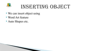 Computer Application in Business Word & Excel | PPTX