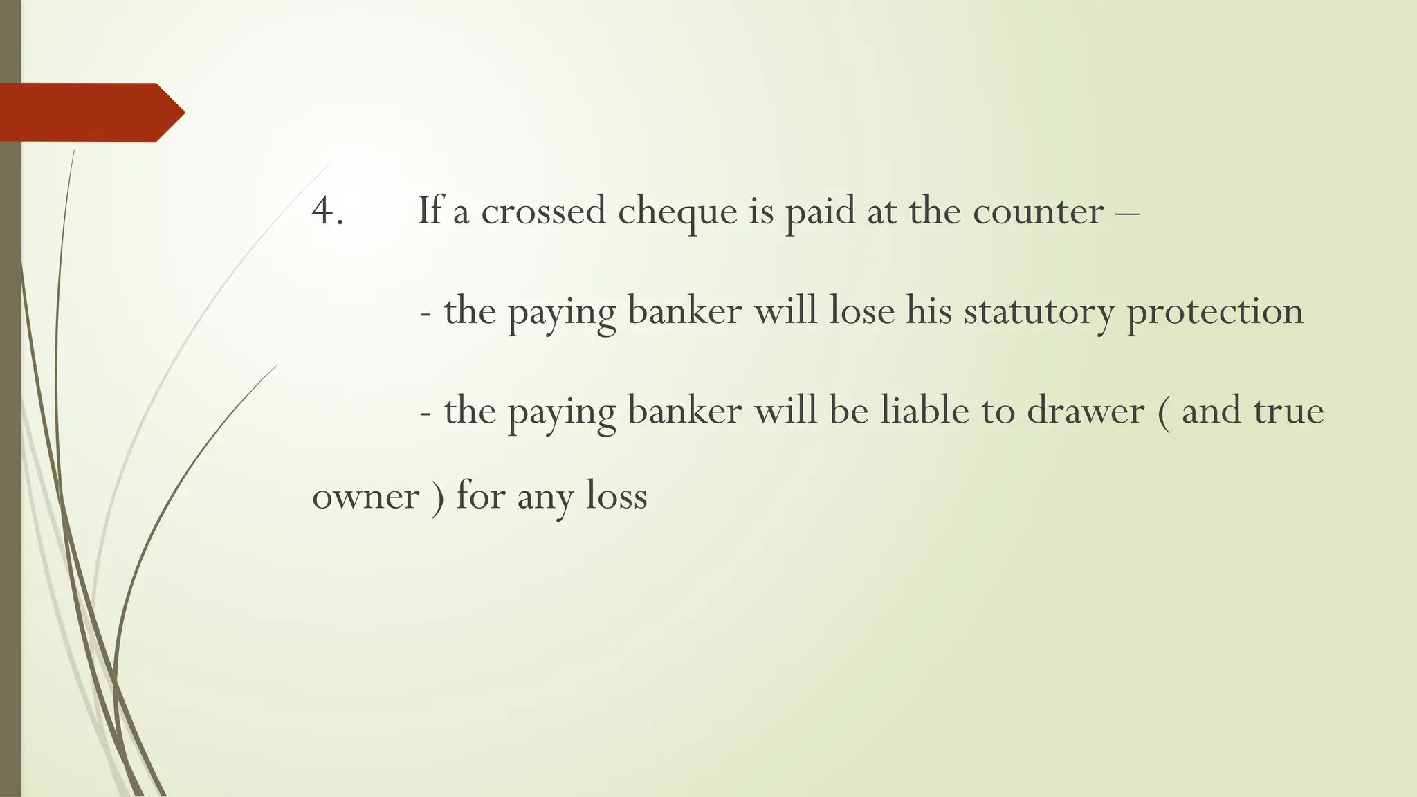 Crossing of Cheque, General Crossing and types | PPTX