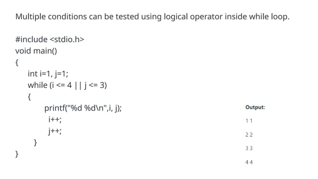 Unit 2- Control Structures in C programming.pptx