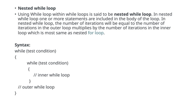 Unit 2- Control Structures in C programming.pptx