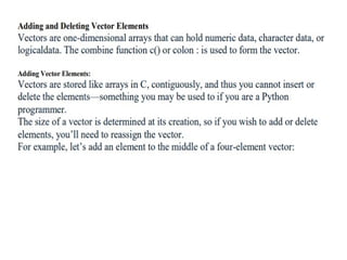 CONTROL STRUCTURES, DATA TYPES AND OBJECTS | PPT