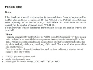CONTROL STRUCTURES, DATA TYPES AND OBJECTS | PPT