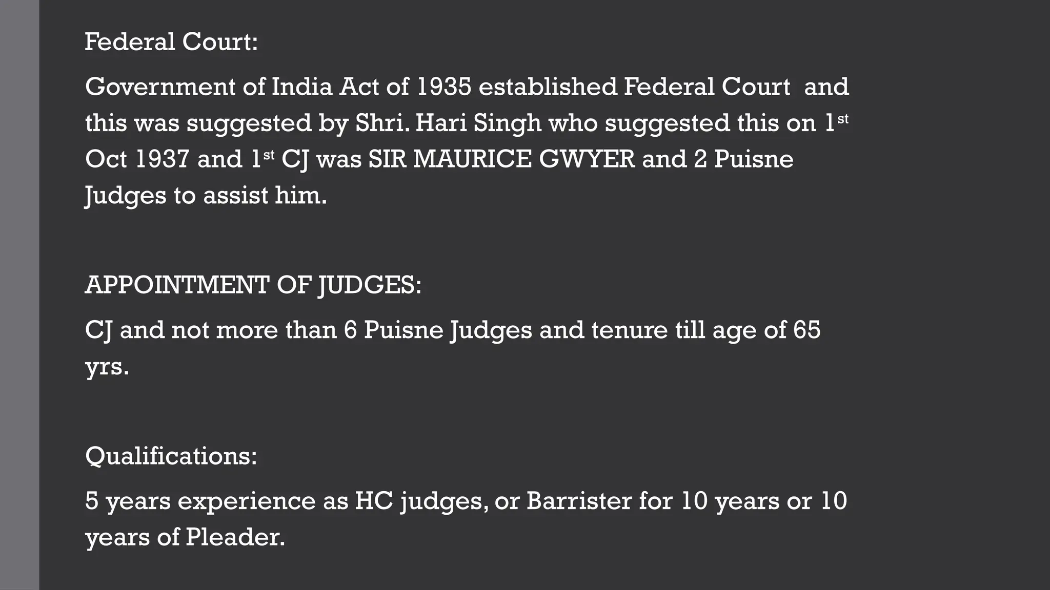 Privy Council and Establishment of Federal Courts | PPTX
