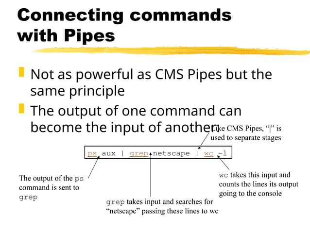 HISTORY, TYPES OF EMBEDDED LINUX, COMMANDS, | PPT