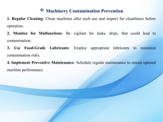 Good manufacturing practices: Organization and personnel, Hygiene ...