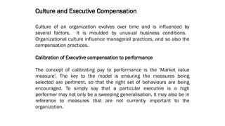 Executive Compensation and special group compensation | PPTX
