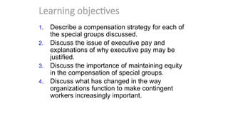 Executive Compensation and special group compensation | PPTX