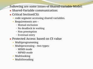 Unit 2.2 Parallel programming architecture .pptx
