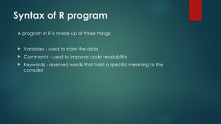 r language ...basic introduction Unit 2.pptx