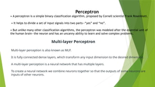 Neural Network and deep learning Concept | PPTX