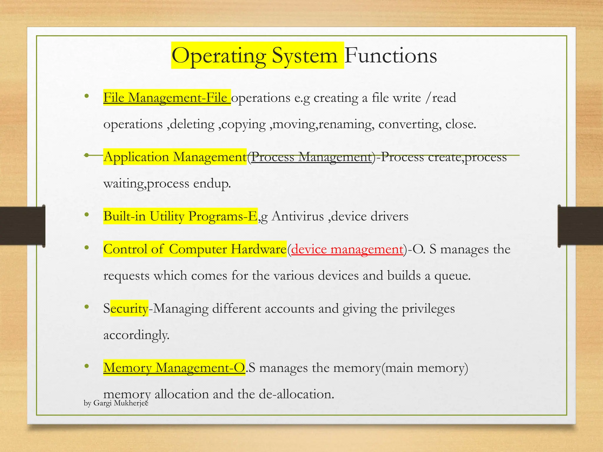 operating system,features ,types,examoles.pptx