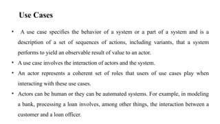 Basic Behavioral Modeling in UML (OOSD) | PPTX
