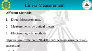 Unit_2 notes on linear measurement in surveying.pptx