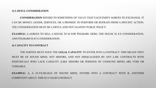 Essential Elements of A Valid Contract. | PPTX