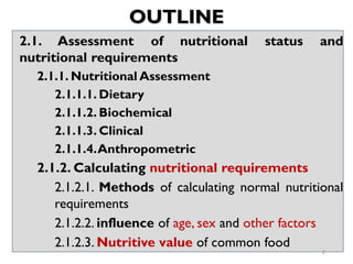 unit 2.provide information on nutritional | PDF