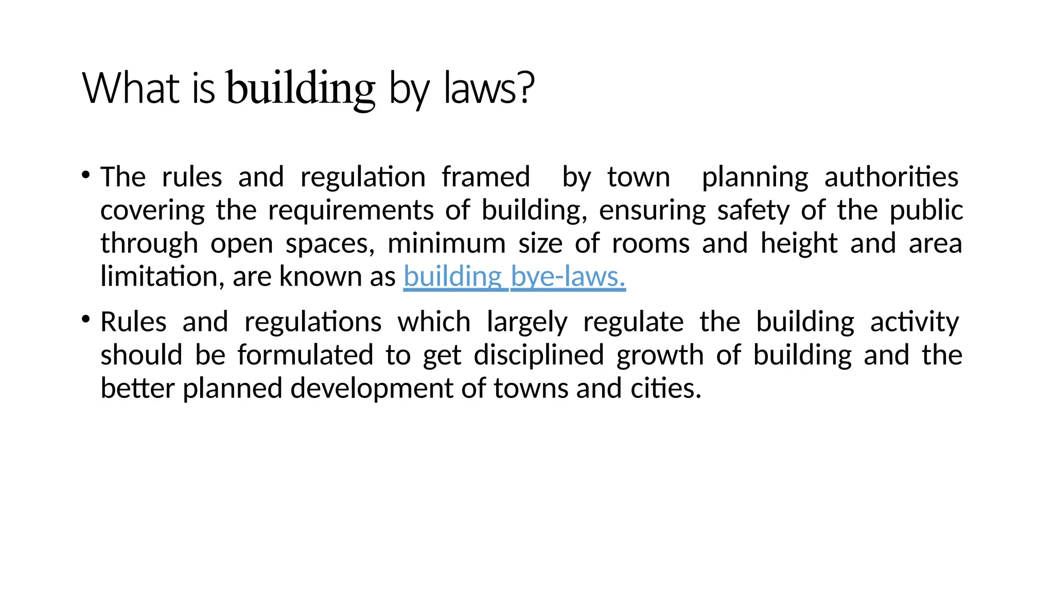 Unit 2.ppt Download Building bye laws and introduction | PPTX