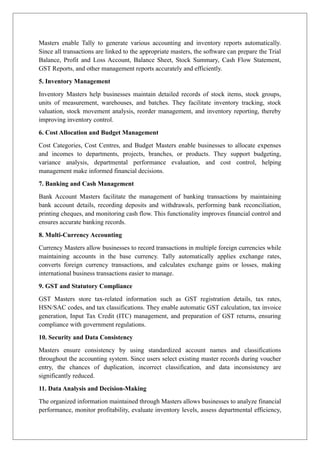 unit 2 Accounting Masters & Transaction | DOCX